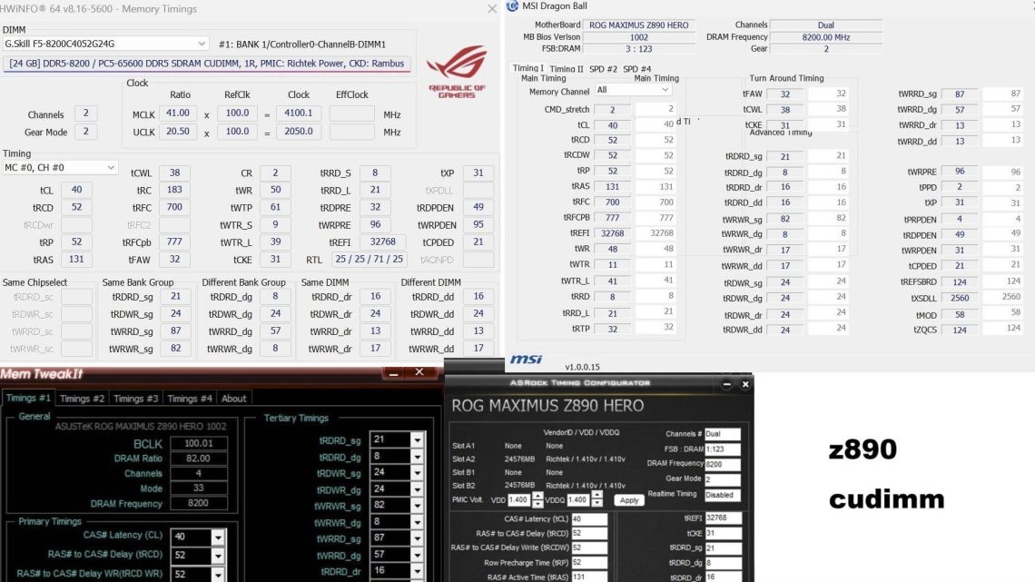 四大板廠的記憶體時序讀取軟體速覽 | UNIKO's Hardware