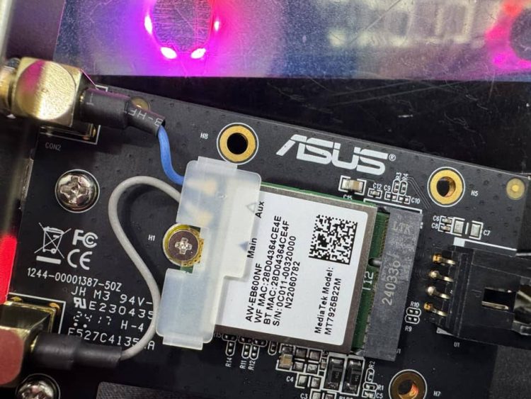 華碩推出新 Wi-Fi 7 PCI-E 無線網路卡 PCE-BE6500 | UNIKO's Hardware