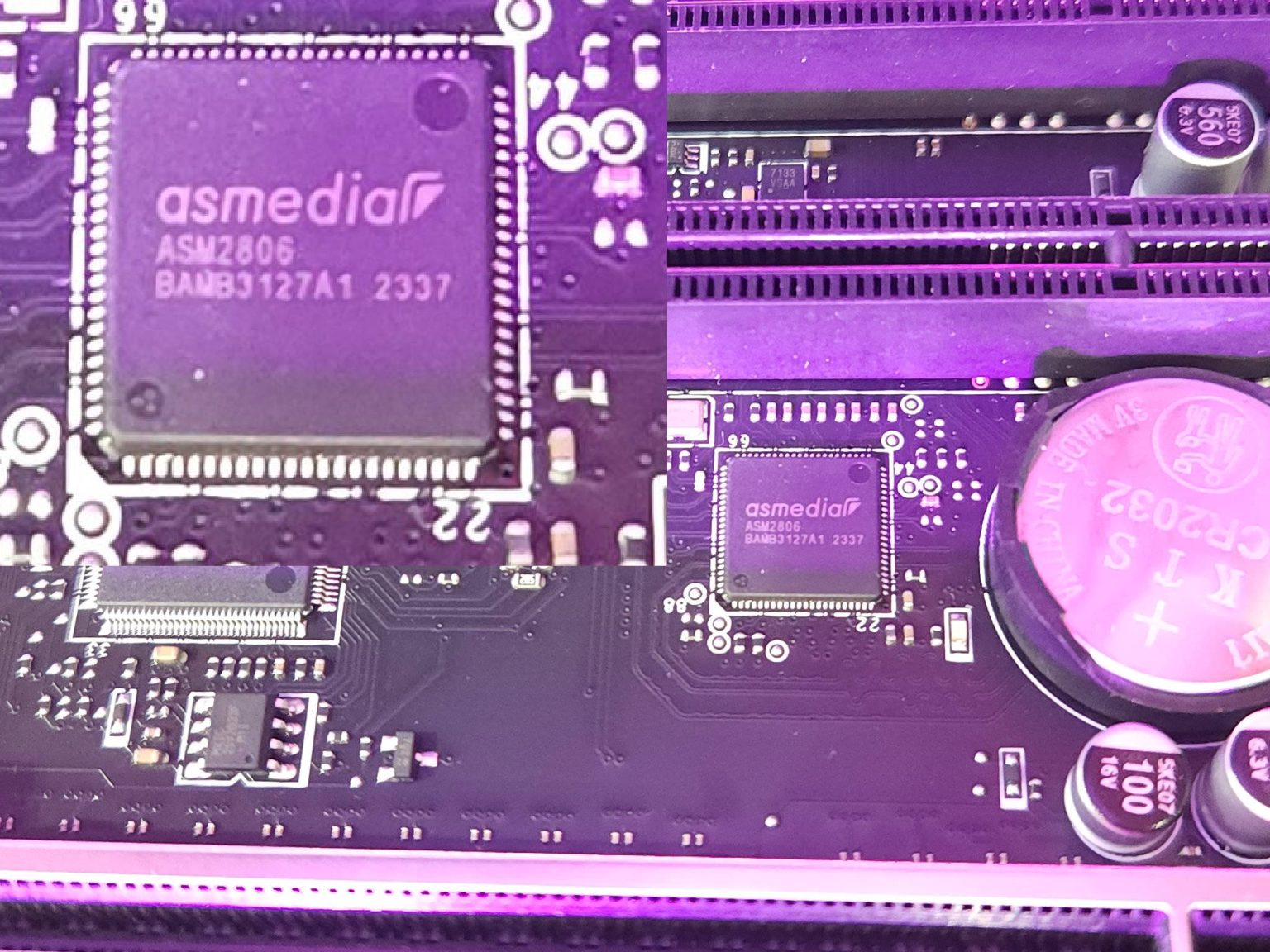 微星公開 X870 ASM2806 連接設計！ | UNIKO's Hardware