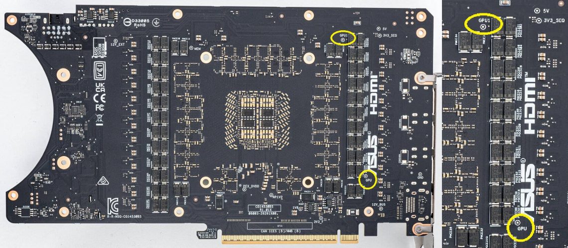華碩確認 RTX 5090 的供電設計 | UNIKO's Hardware
