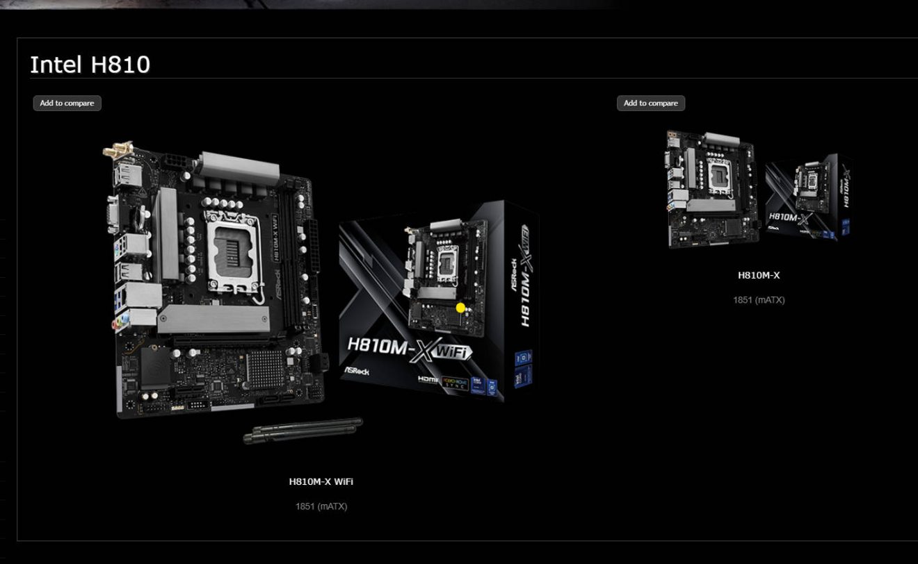 Intel H810 晶片組發布至今，似乎未受到板廠重視？ | UNIKO's Hardware