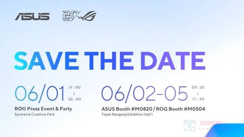 ASUS 與 ROG 強勢登陸 COMPUTEX 2026，揭開 AI 創新與電競新篇章 | UNIKO's Hardware
